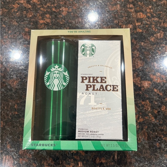 Starbucks | Other | Starbucks Green Gift Box Set | Poshmark